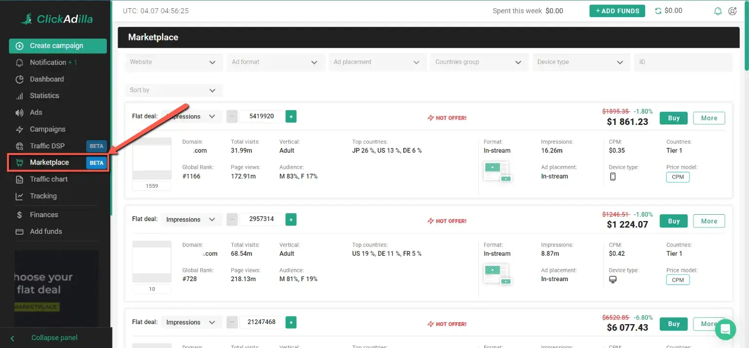 ClickAdilla Review (2023 Update): High-Quality Ad Network