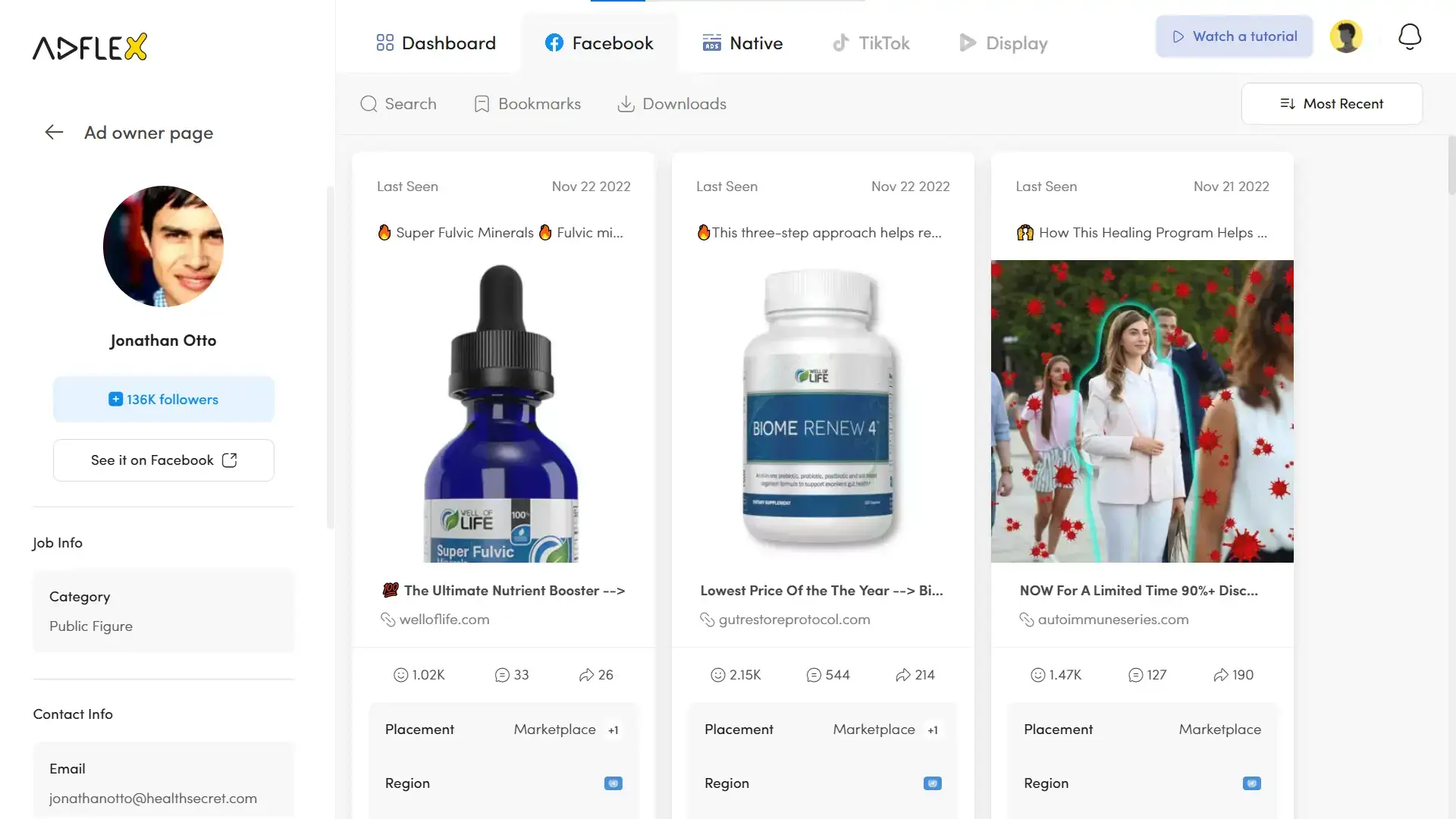 AdFlex Review 2023: Discover Winning Ads