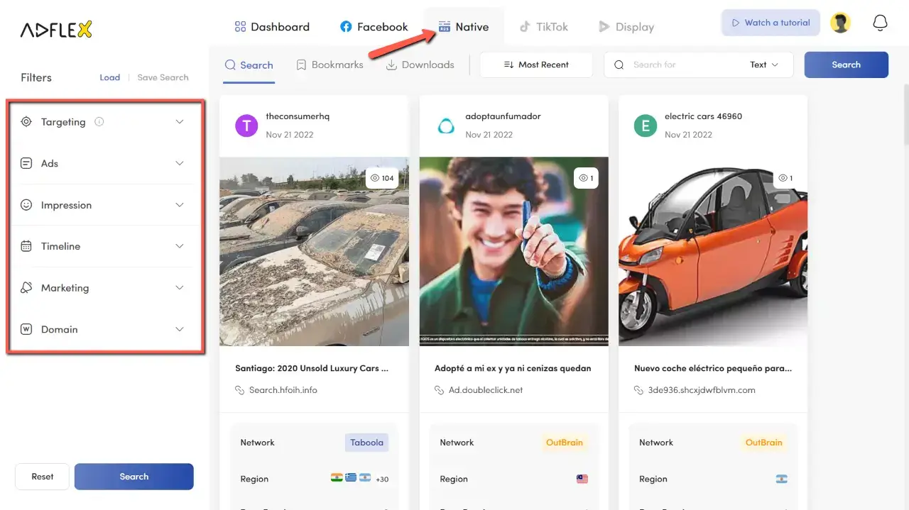 AdFlex Review 2023: Discover Winning Ads